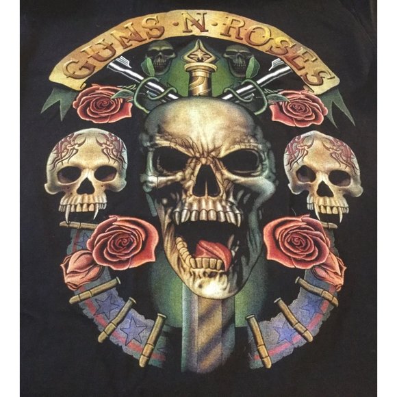 Thunder Plus | Shirts | Guns N Roses Black Tshirt Mens Large Lg L ...